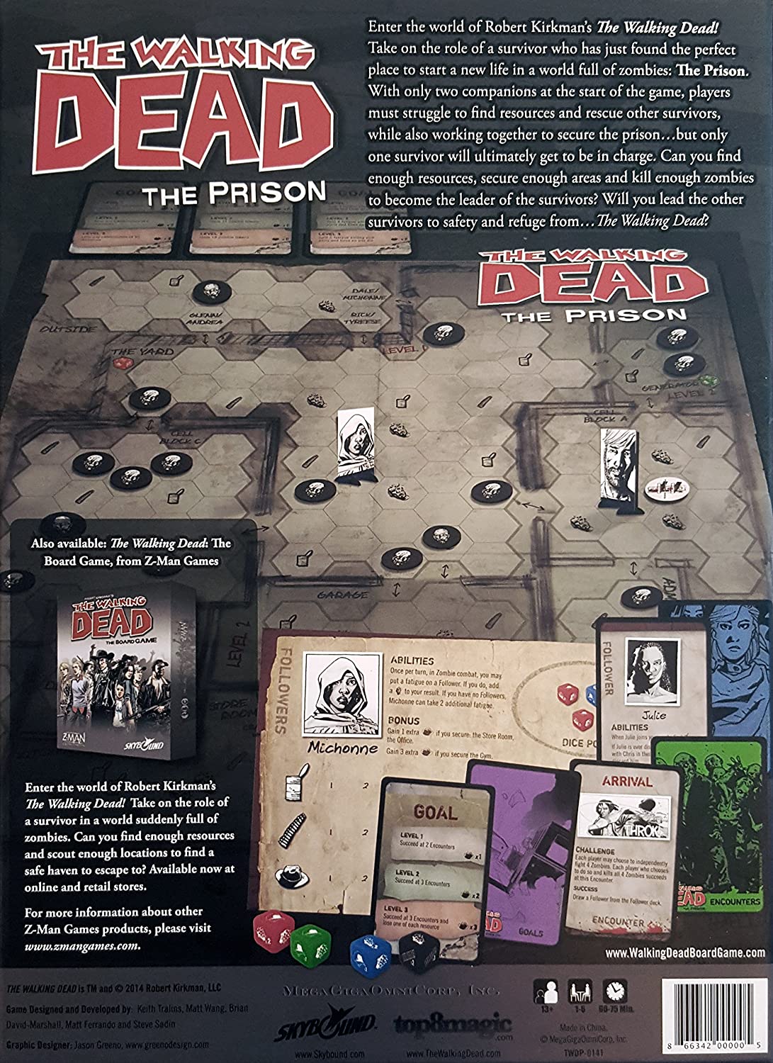 Walking Dead Prison Board Game – BigaMart