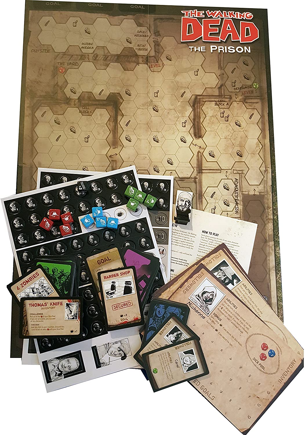 Walking Dead Prison Board Game – BigaMart