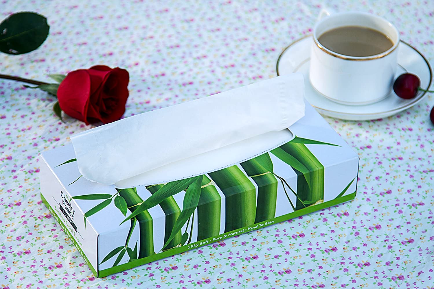 The Cheeky Panda – Bamboo Facial Tissues | Pack of 80 Tissues (3-Ply ...