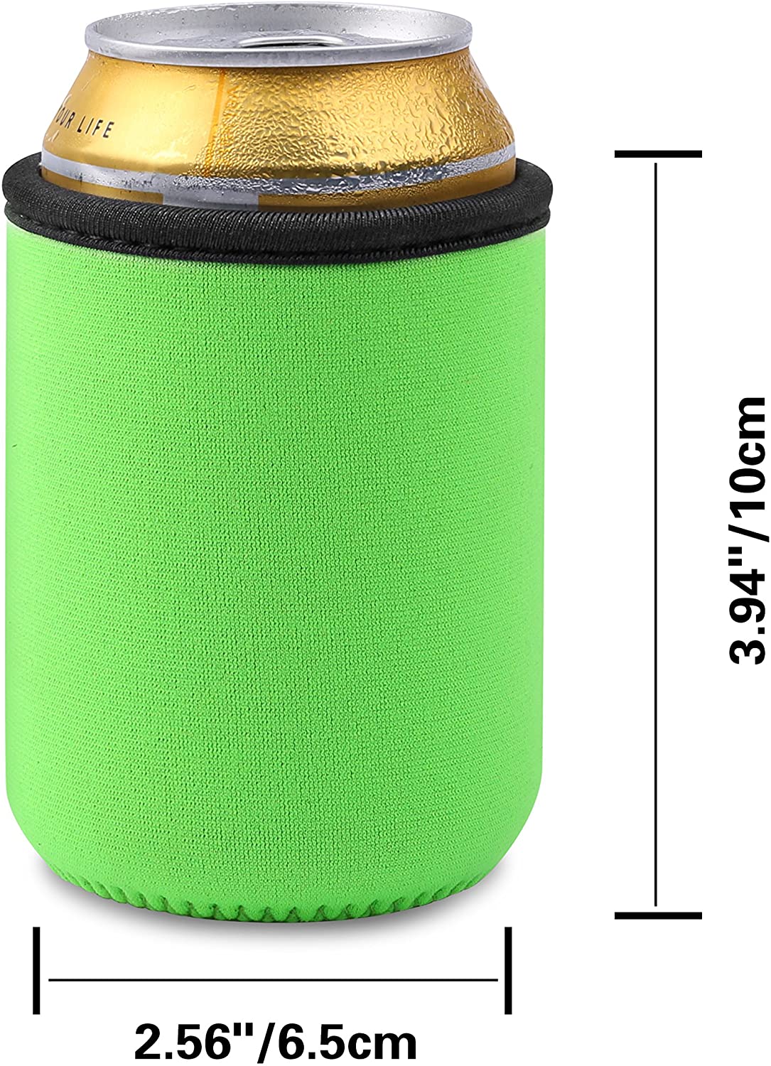 TAGVO Can Sleeves, Insulated Beer Can Sleeve Covers Easy-On Can Cooler ...