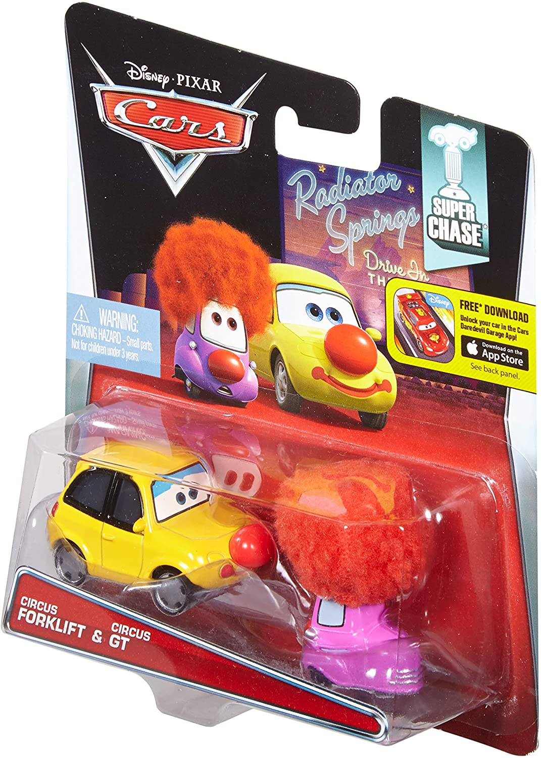 Disney/Pixar Cars Circus Forklift & Circus GT Diecast Vehicles – BigaMart