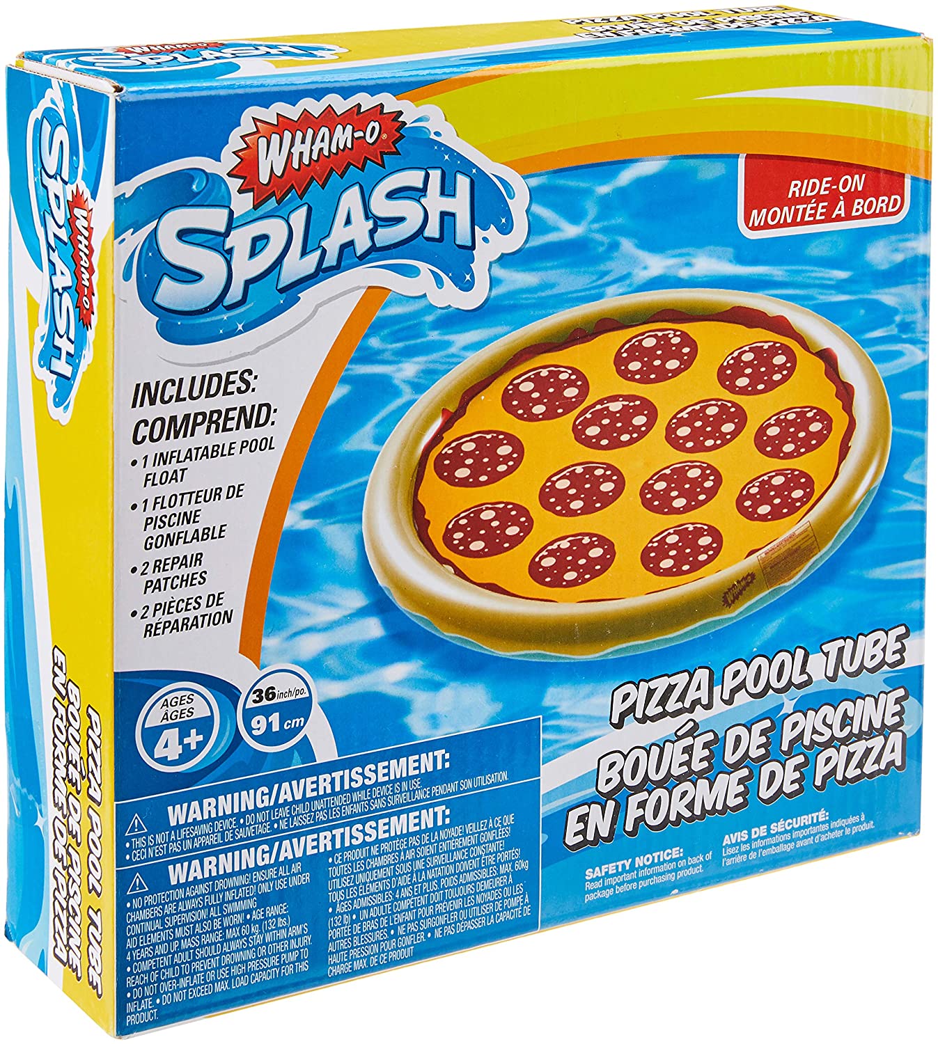 Pizza Pool Tube Inflatable Pool Float – BigaMart