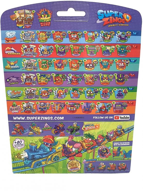 SuperThings – Series 5 – Aerowagon Blister Pack (PSZ5B416IN00) with 4 ...