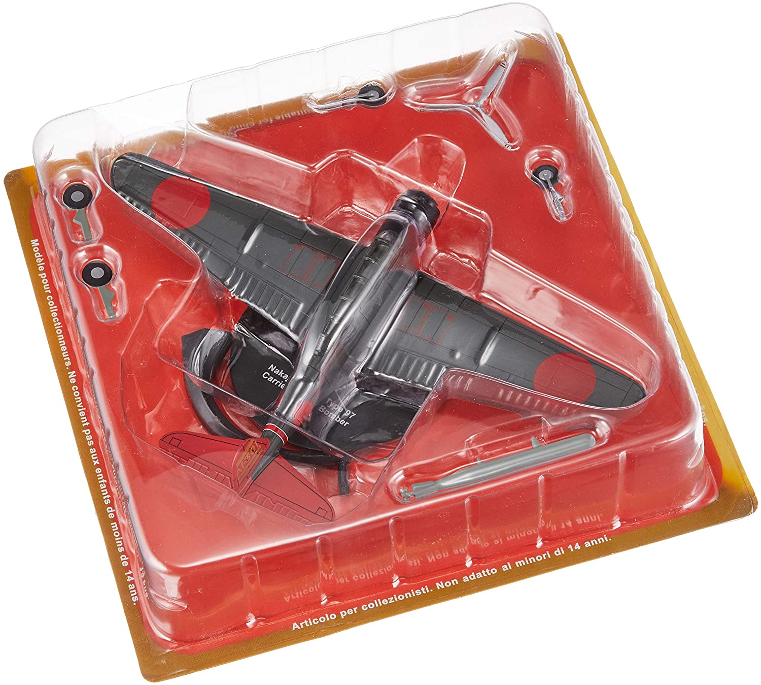 DeAgostini Nakajima B5N Type 97 Bomber Combat Aircraft 1/72 (AC22 ...