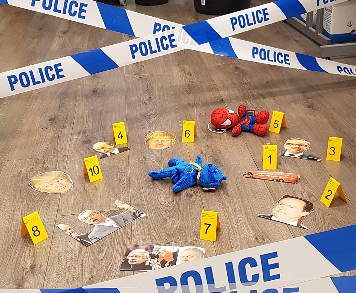 Kobe1 Police, Novelty Barrier Tapes & Photo Evidence Frames, 1-10 (10m ...