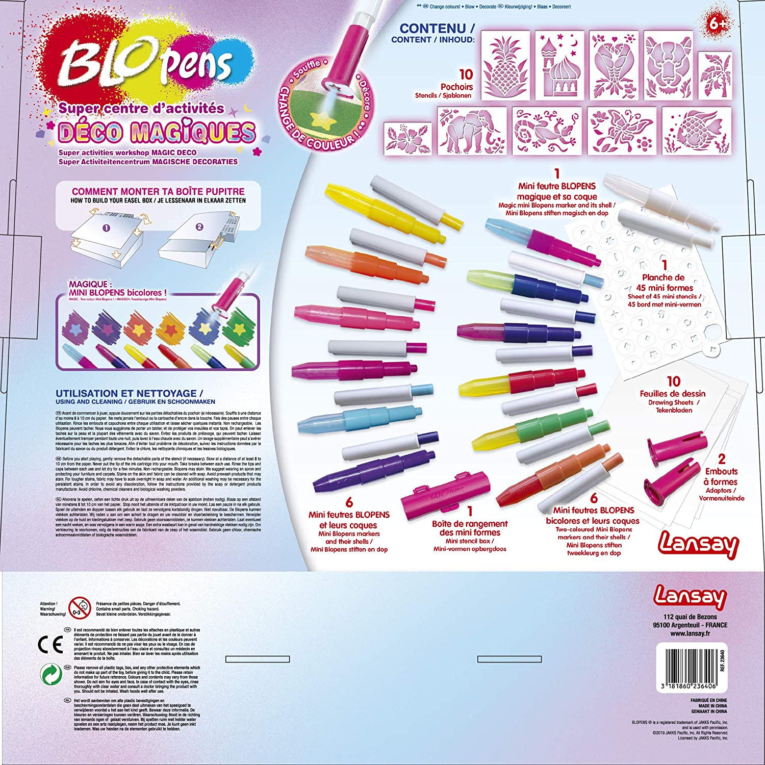 Lansay 23640 Blopens Super Magic Activity Centre – BigaMart