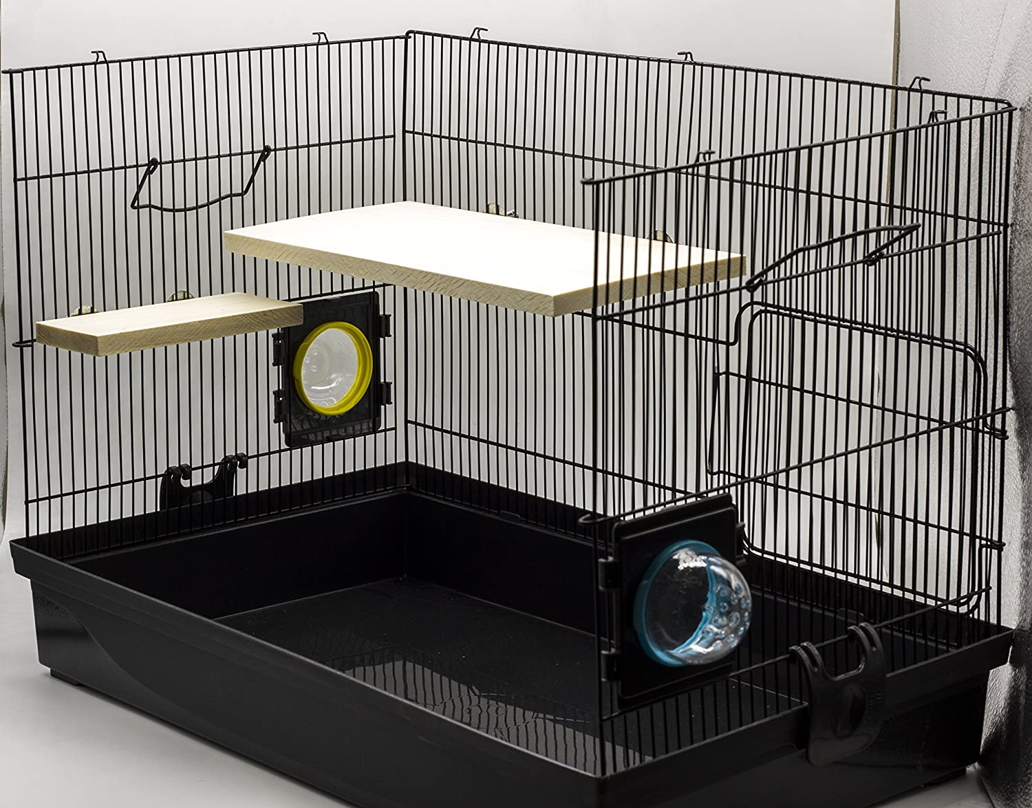 GNB PET Natural Wood Stand Platform,5”x11”Springboard for Hamster Mice ...