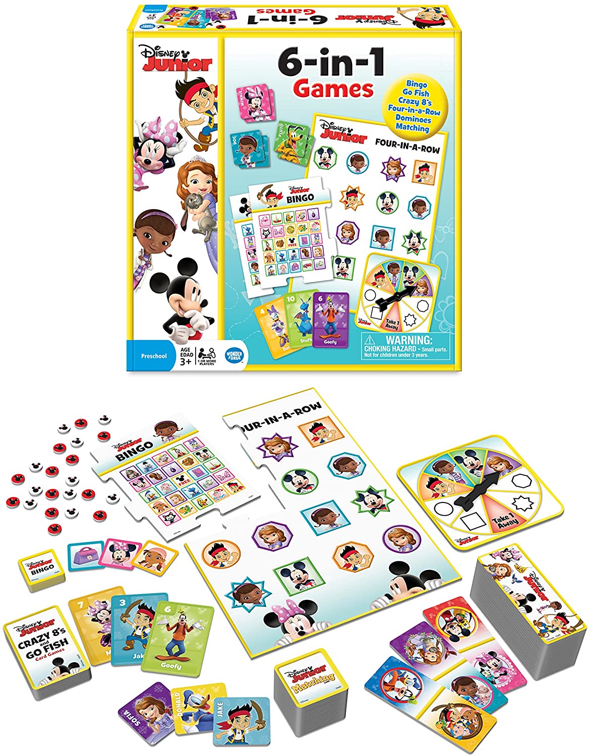 Disney Junior 6-in-1 Board – BigaMart