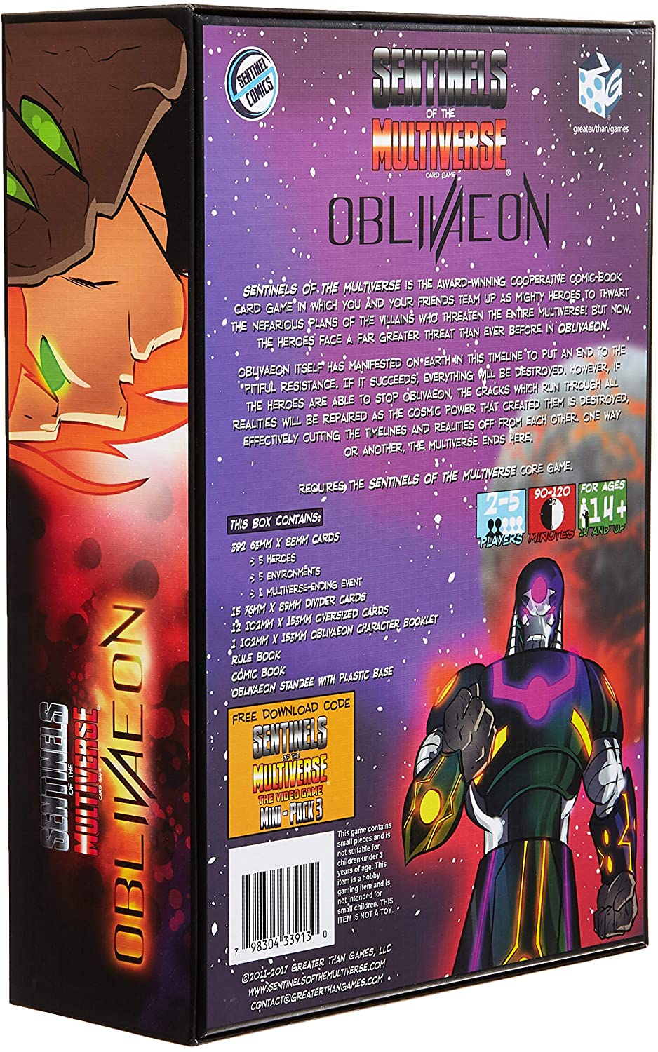 Greater Than Games SOTM-OBLV Sentinels of The Multiverse: OblivAeon ...