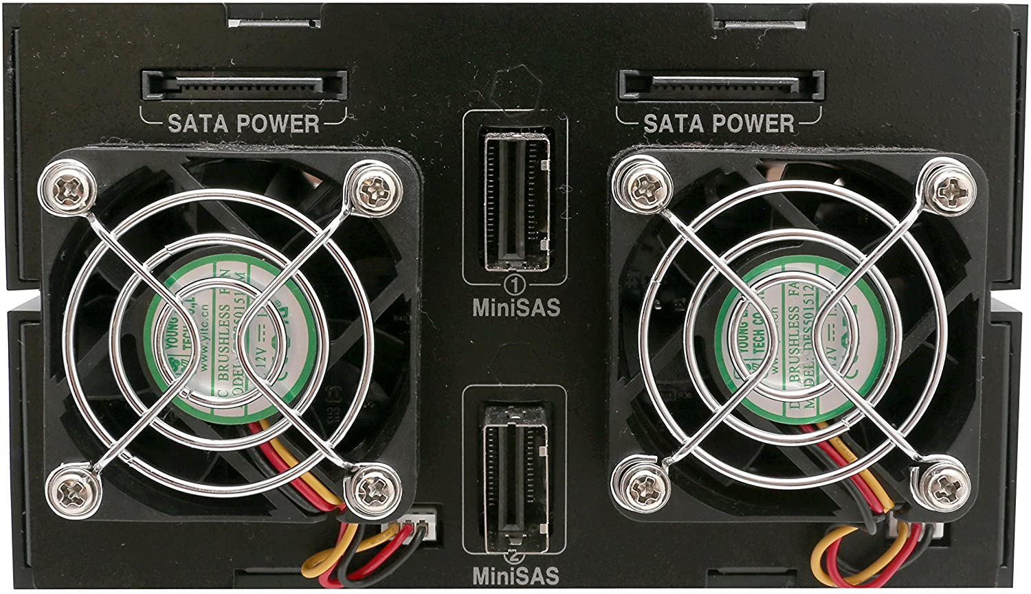 Syba Full Metal 8 Bay 2.5″ SATA HDD & SSD HotSwap Backplane Cage for 5. ...