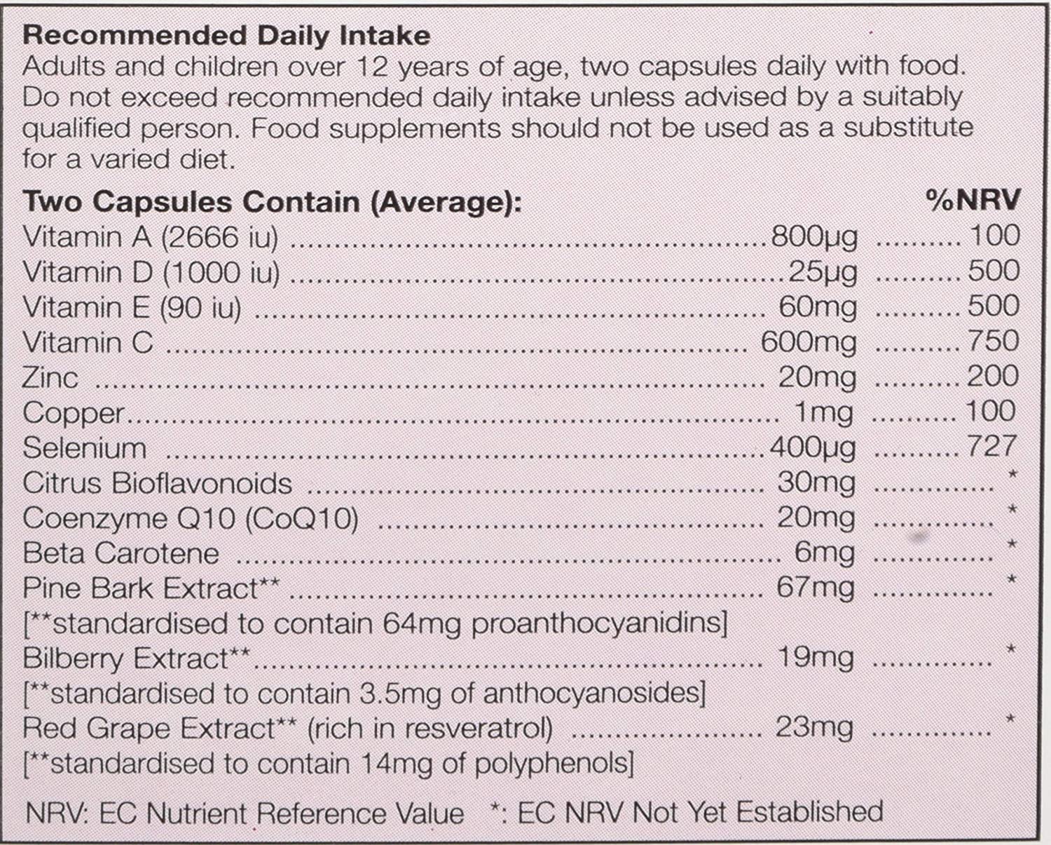 HealthAid Betaimune – Resveratrol, Mixed Carotenoids, Pine Bark -30 ...