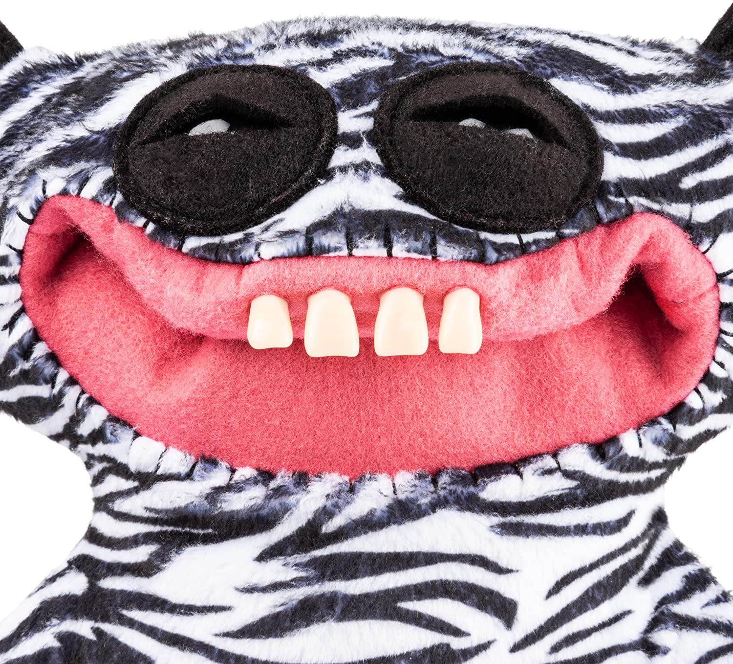 Fuggler 22cm Funny Ugly Monster – Cheeky Grinning Zebra – BigaMart