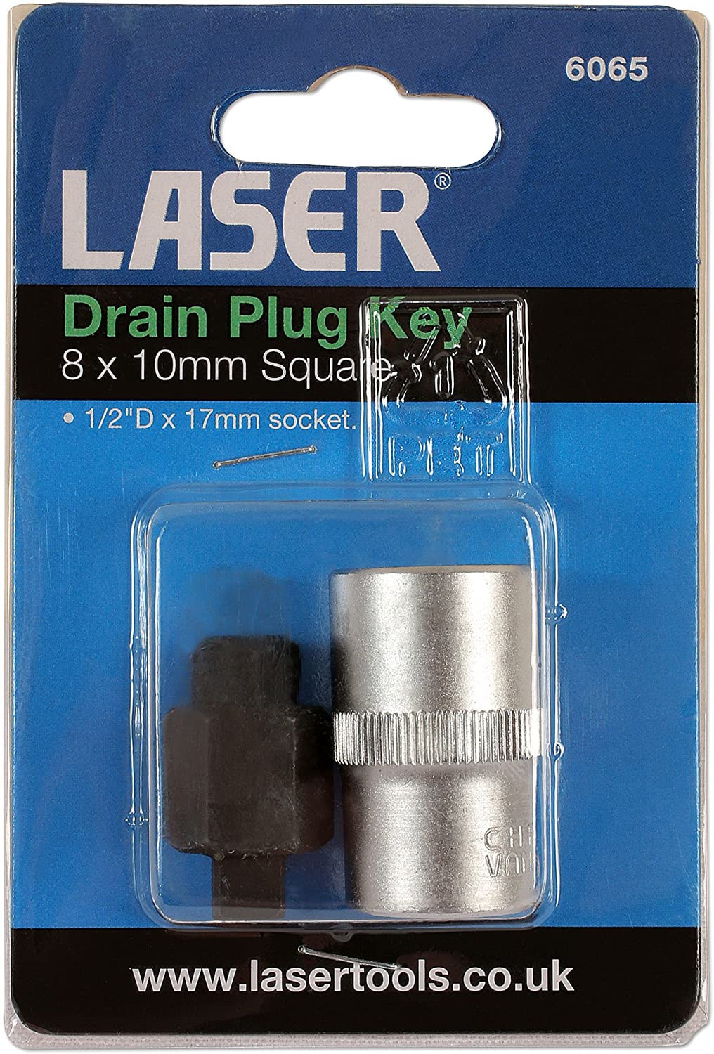 Laser 6065 Drain Plug Key 8 x 10mm Square – BigaMart