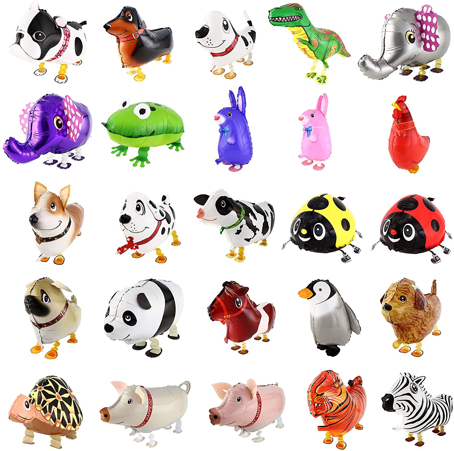 DekoRex® Airwalker Walking Pets, Animal, Foil Balloon, Party Decor ...