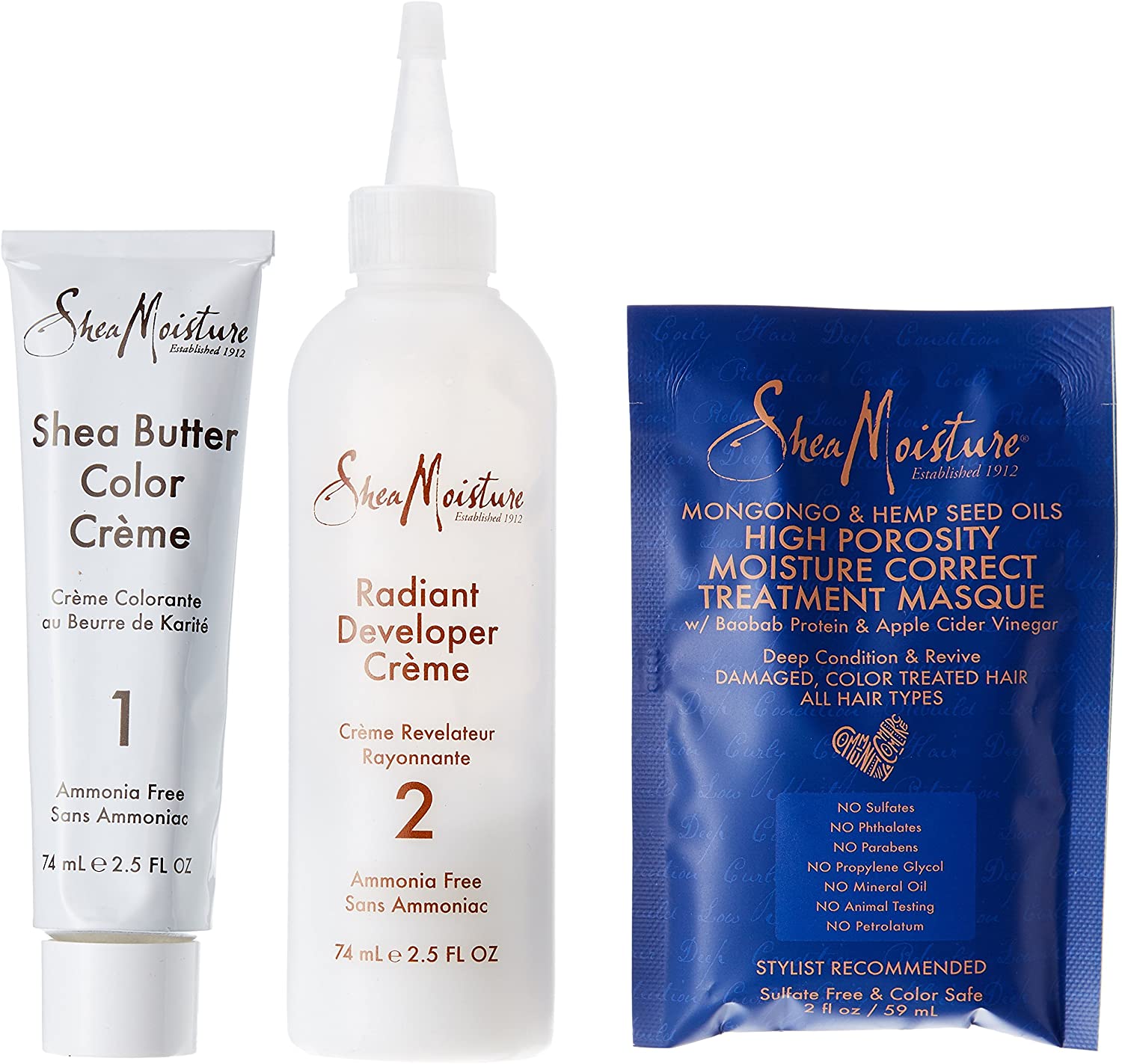 Shea Moisture Nourishing Moisture-Rich Hair Colour System, Light Blonde ...
