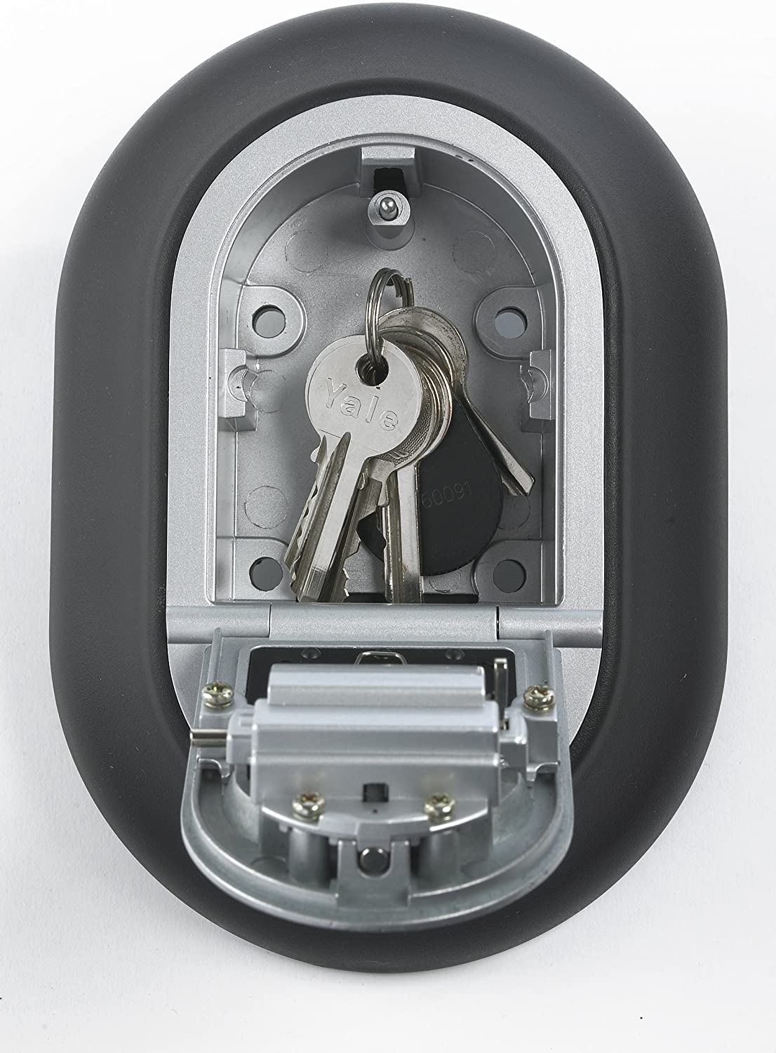 Yale Y500/187/1 Combination Key Safe Box, 4-Digit Combination, Wall ...