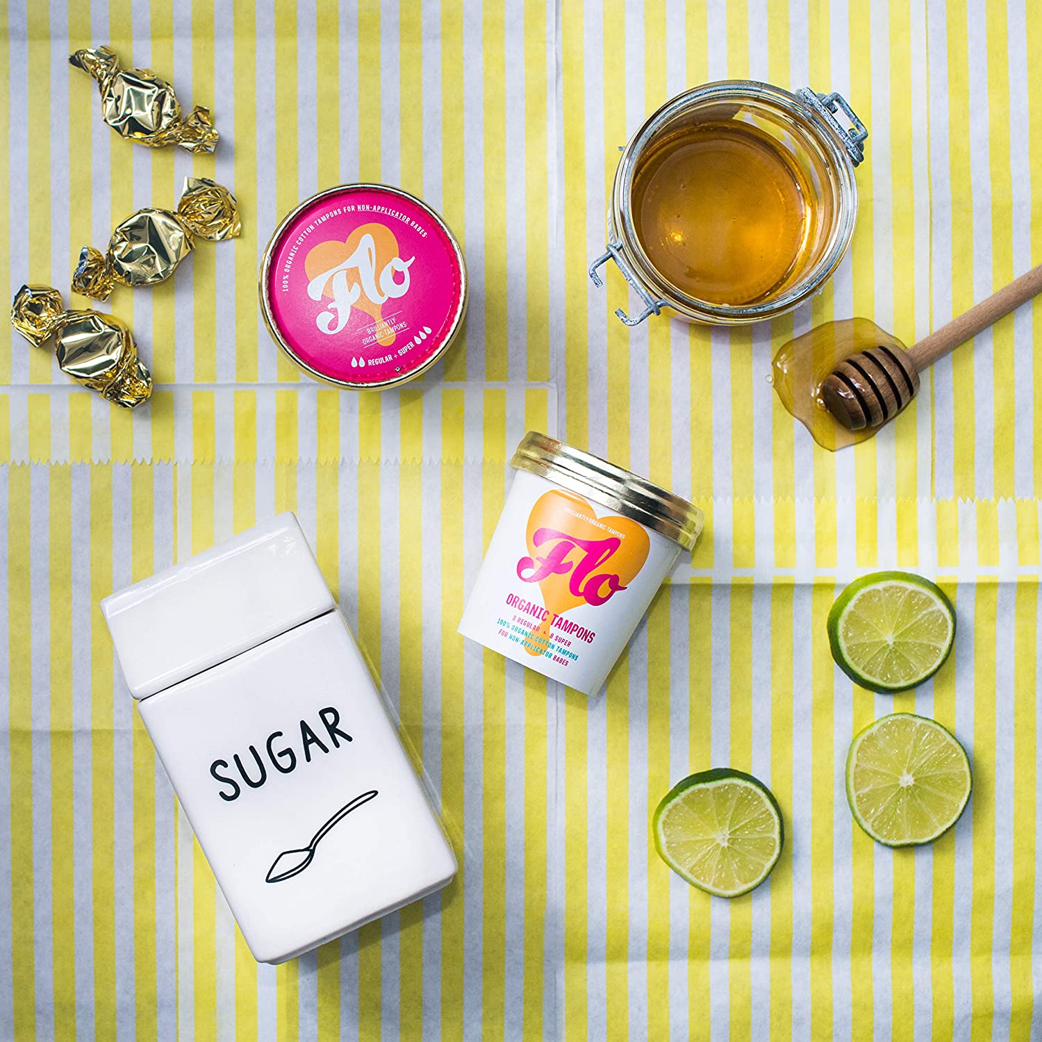 FLO Organic NonApplicator Tampons Made from 100 Organic Cotton ...