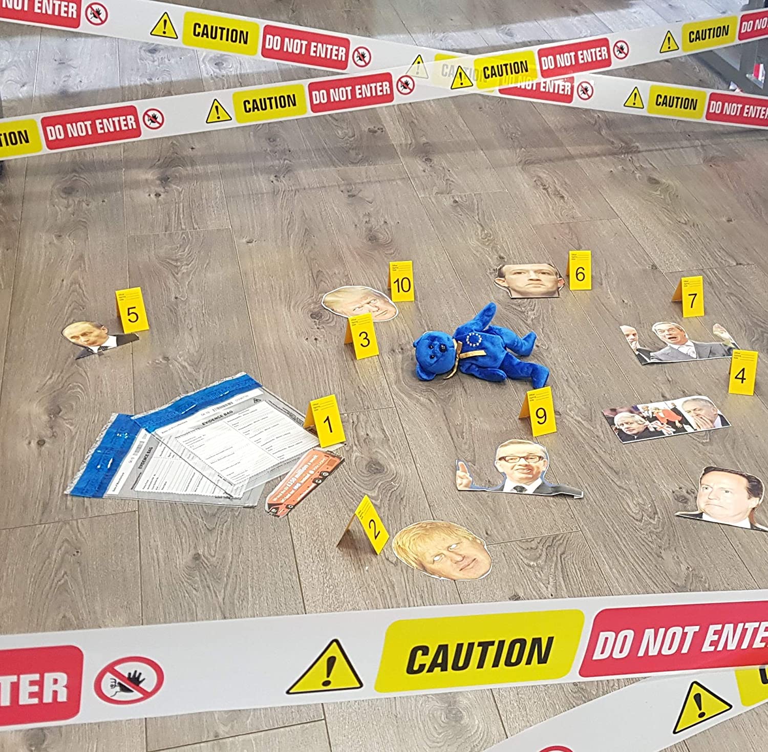 Kobe1 Caution Do Not Enter Barrier Tape (6mx1),Evidence Bags (x2),Photo ...
