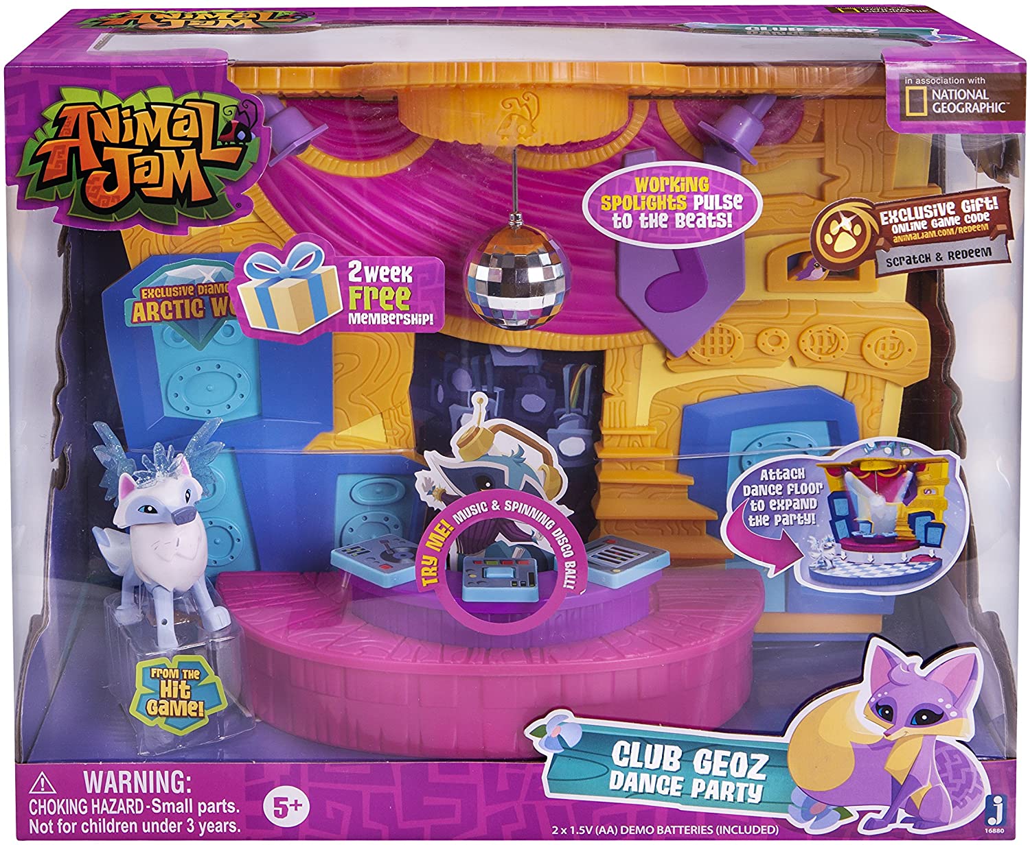 Animal Jam 16880 “Club Geoz Playset – BigaMart
