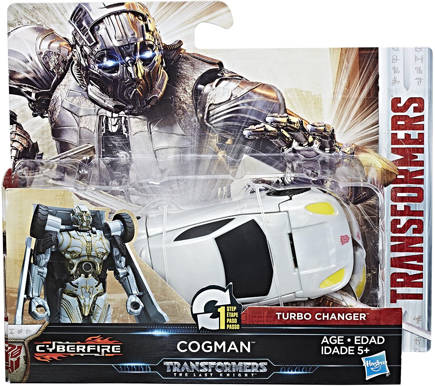 Transformers The Last Knight 1-Step Turbo Changer Cogman – BigaMart