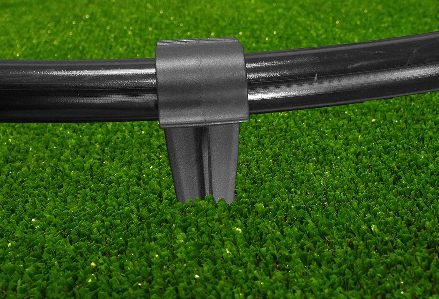 ground securing pegs for seep hose ,soaker hose,drip line,weeping pipe ...