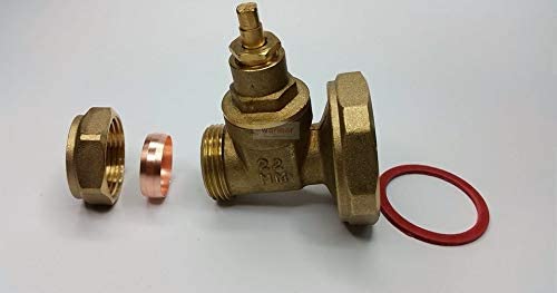 Wärmer System Pump Gate Valve for Central Heating Pump 1.1/2″ x 22mm ...