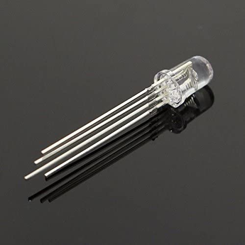ILS – 50 pieces LED Diode RGB Common Cathode 4-Pin F5 5MM – BigaMart