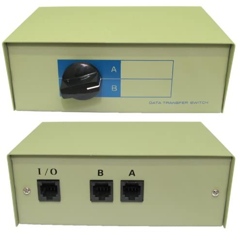 2 Way RJ45 Manual Switch Box – BigaMart