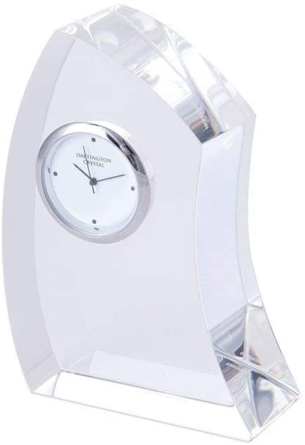 Dartington Crystal GW2249 Medium Crescent Clock – BigaMart