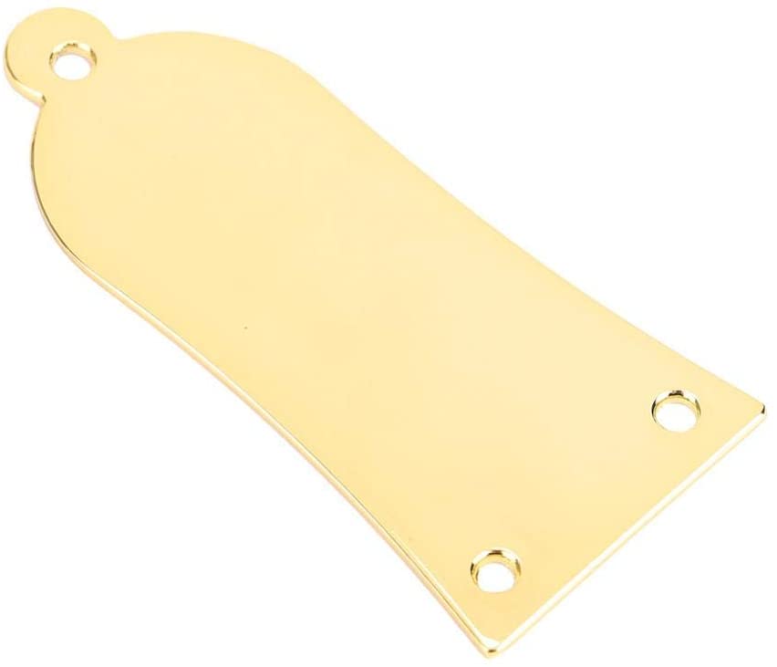 Guitar Truss Rod Cover, Gold Plated Metal Truss Rod Cover with Screws ...