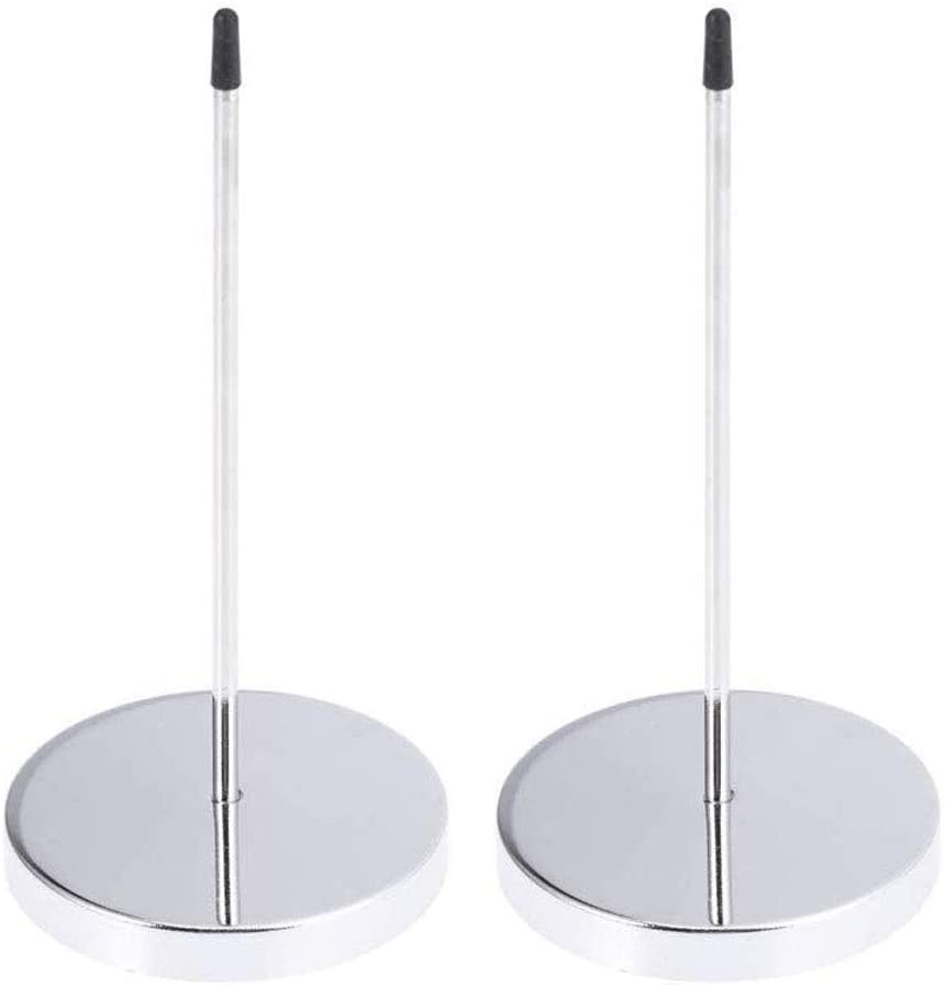 2 pcs Memo Holder, The Office Wire Receipt Spindle,Chrome Receipt ...