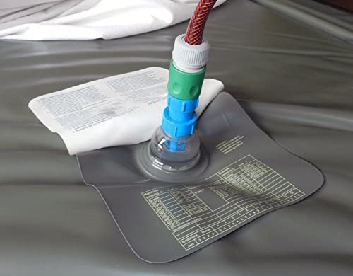 Blue Magic Waterbed Fill and Drain Adapter With Gardena Compatible Hose ...