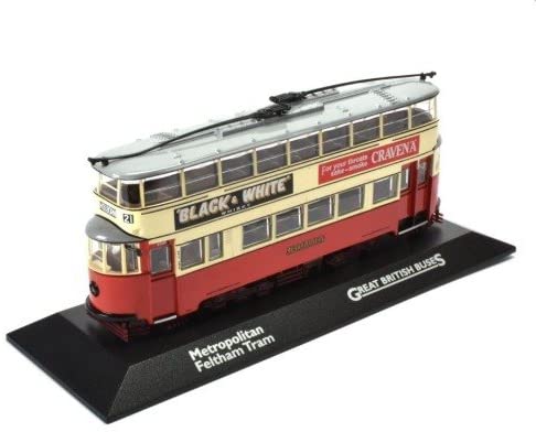 Atlas Models Great British Buses Metropolitan Feltham Tram diecast 1:76 ...