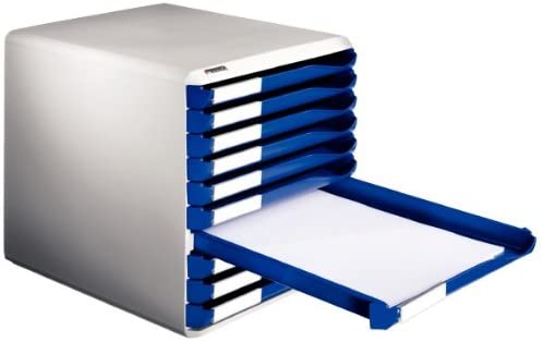 Leitz 5 A4 Drawer Cabinet, Organiser, Post Set, Blue – BigaMart