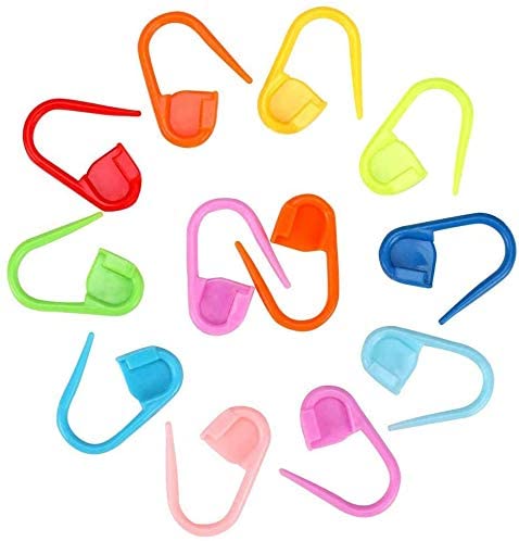 Locking Stitch Markers,150 Pieces Knitting Crochet Locking Stitch ...