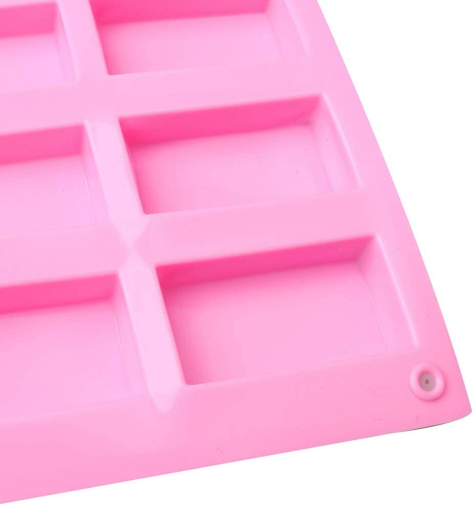 Silicone Mould Mini Rectangular Cake Mould, 20-Cavity Cake Baking Pans ...