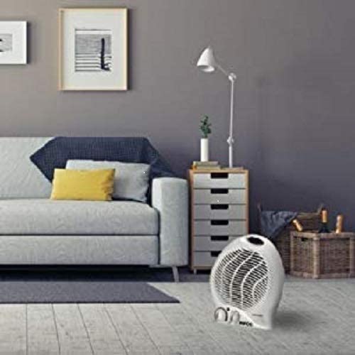 Pifco Upright Portable Fan Heater and Air Cooler, Adjustable Thermostat ...