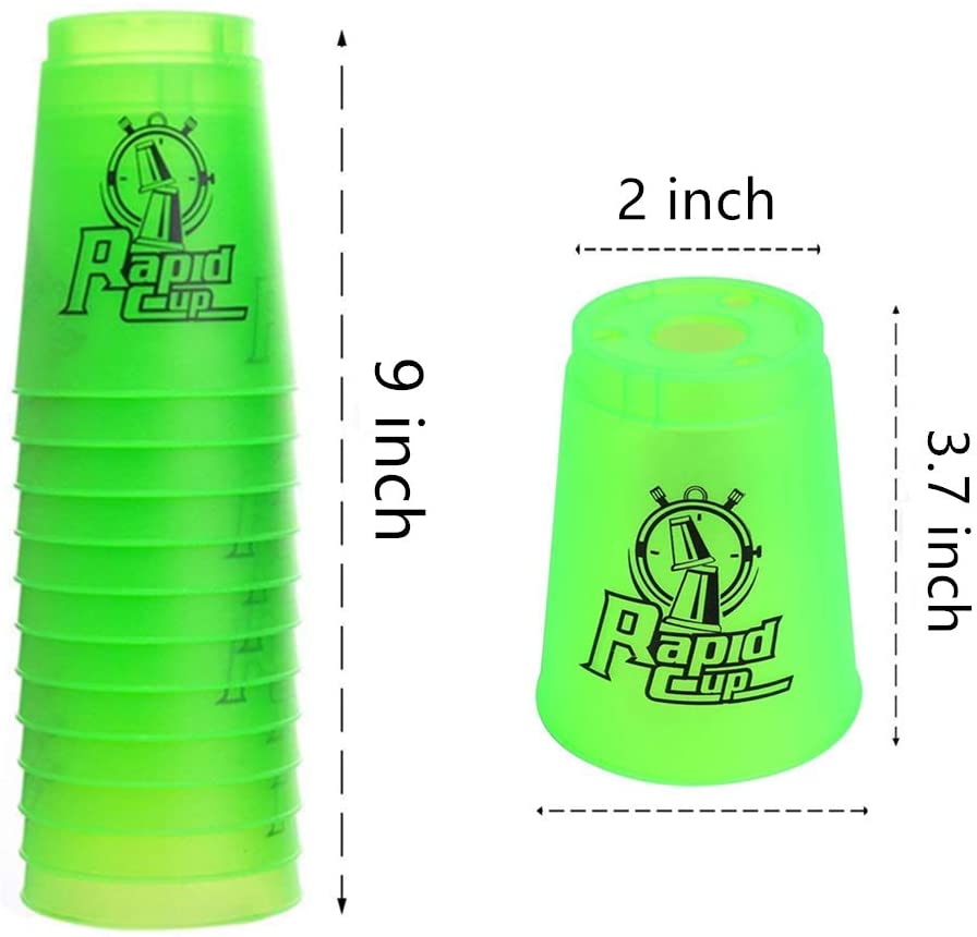 Quick Stacks Cups Sports Stacking Cups Speed Training Game Classic ...