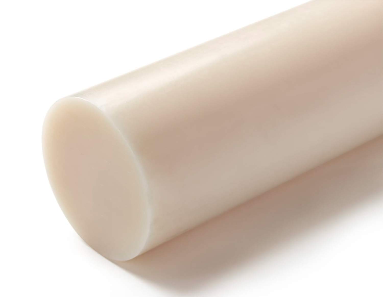 Acetal Rod Natural White 50mm Diameter x 300mm Long Grade A Quality ...