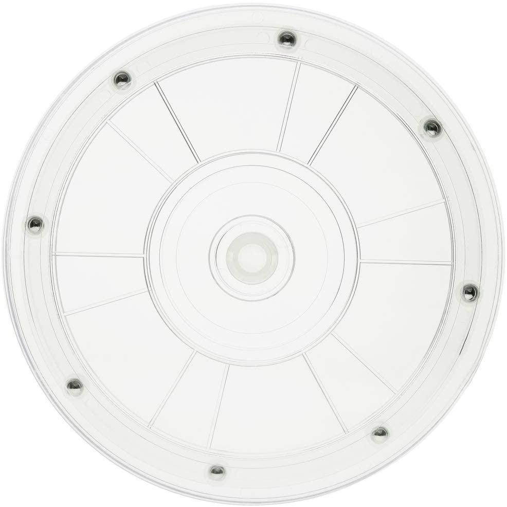PrimeMatik – Manual rotating base display 20,3 cm transparent lazy ...