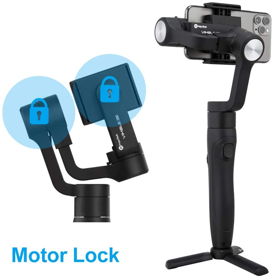 Feiyu Vimble 2S 3-Axis Handheld Gimbal Stabilizer,18cm Extension Pole,Filming Stable Video,for ...
