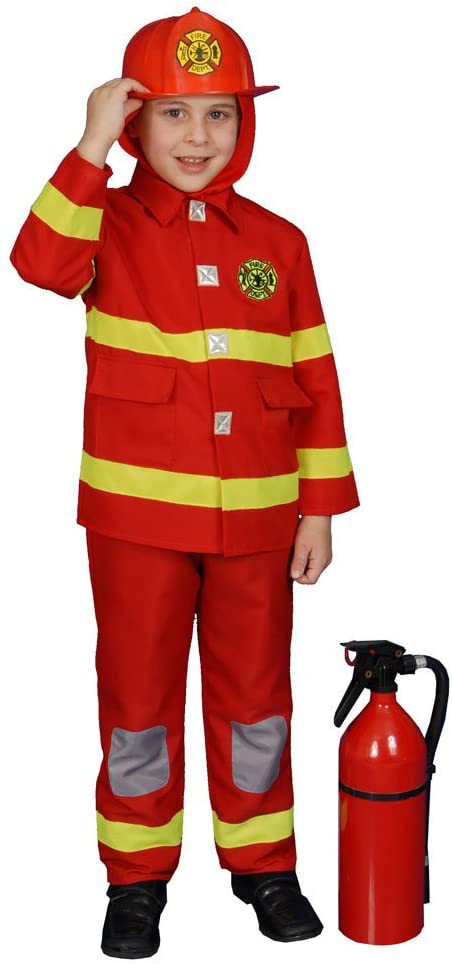 Dress Up America Boy Fire Fighter Costume Set – BigaMart