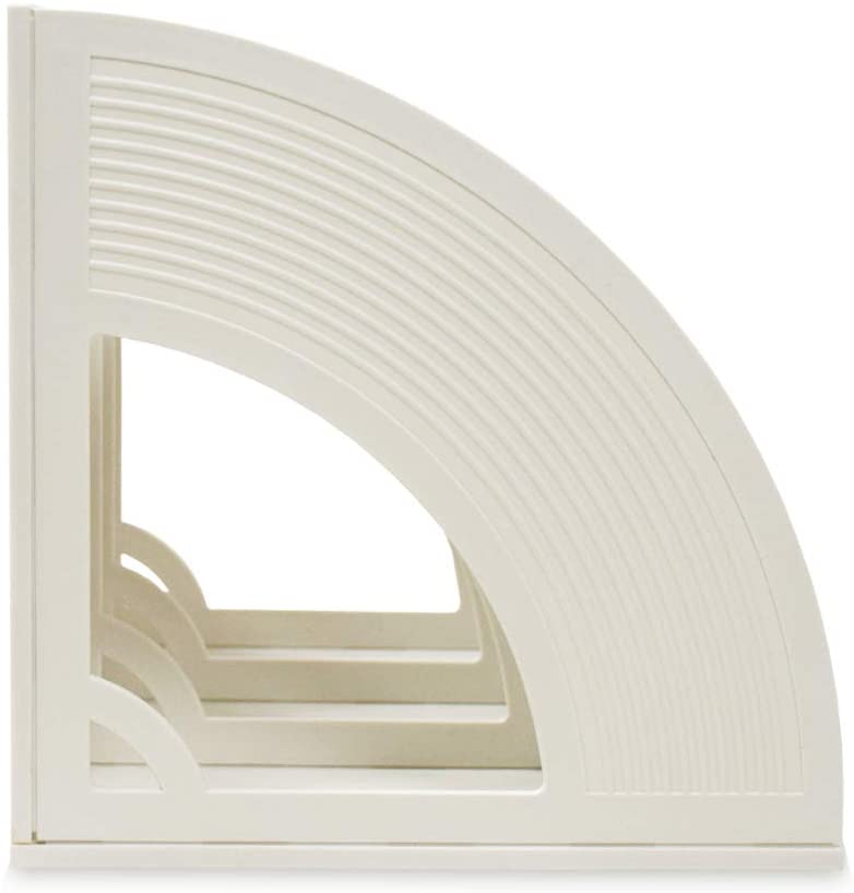 Desk File Organiser,SAYEEC Sturdy Desktop Triplicate Magazine Plastic ...