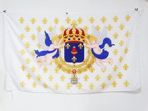 AZ FLAG Kingdom of France Sacred Heart Flag 2′ x 3′ for a pole – French ...