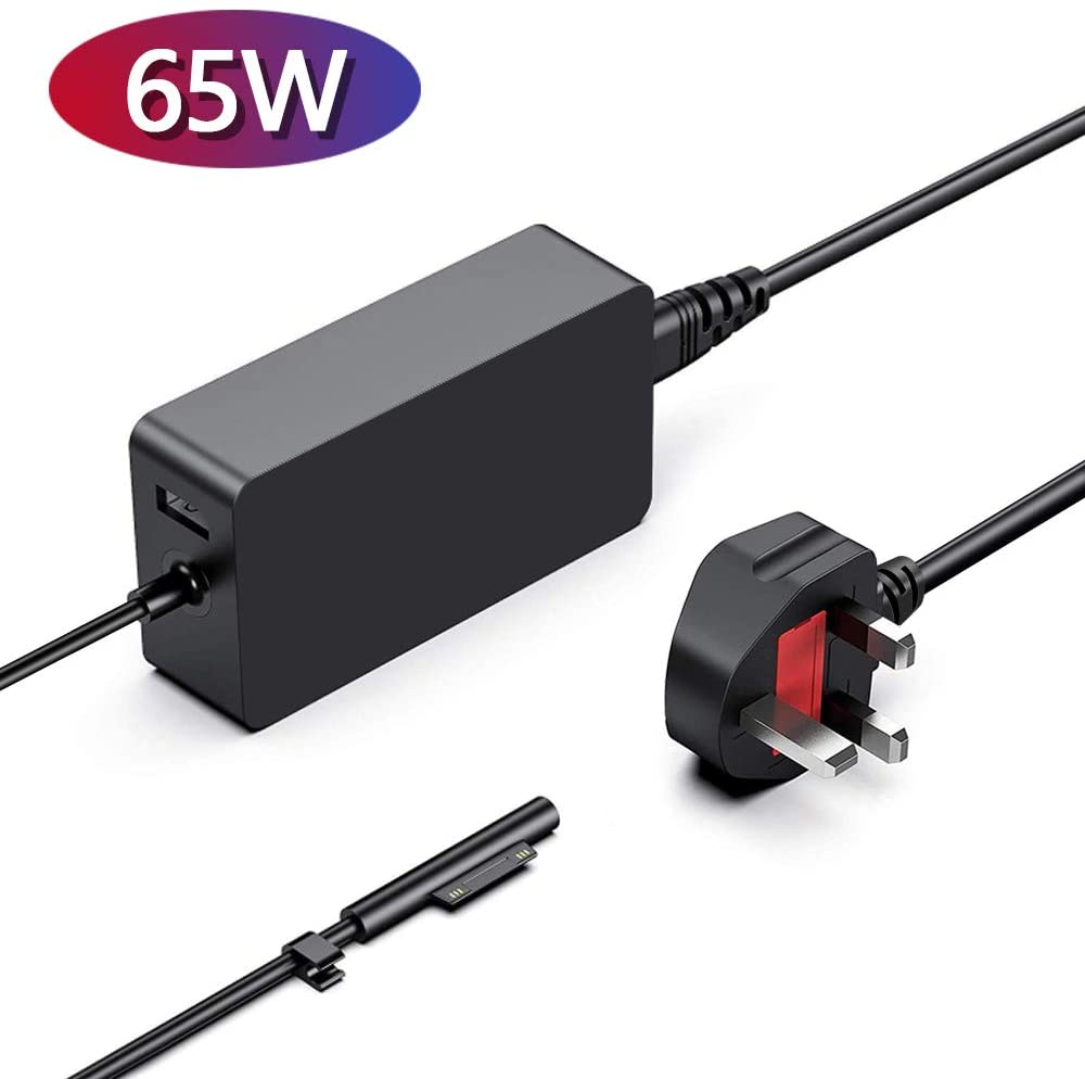 65W Surface Pro Charger,Cshare 15V/4A Surface Book Charger,Power Supply ...