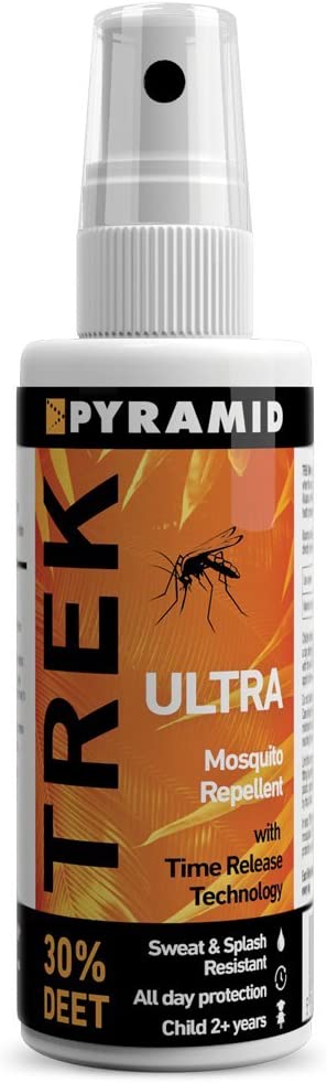 Pyramid Trek Ultra. Long lasting DEET Insect/Mosquito Repellent DEET ...