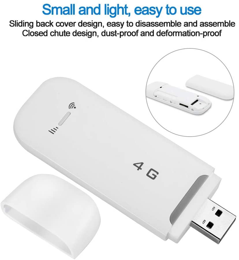 Portable Wifi Hotspot 4G, Global WiFi Hotspot Device 150Mbps LTE USB ...