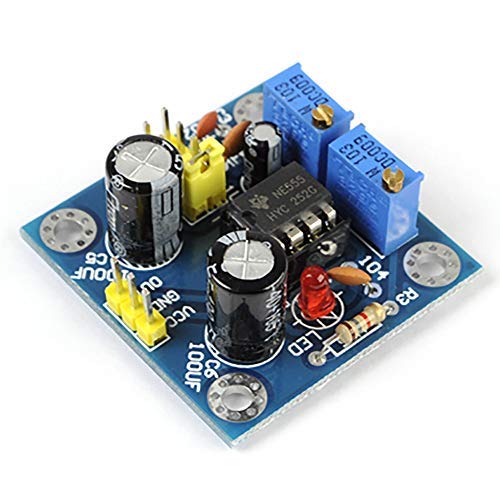 NE555 Pulse Frequency Duty Cycle Square Wave Rectangular Wave Signal ...