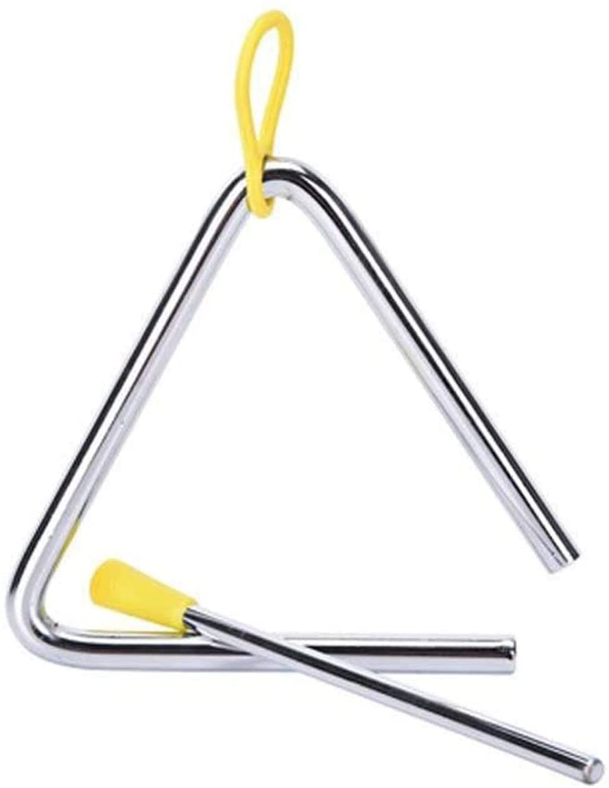 5″ Triangle Instrument With Beater,YMWALK Musical Triangle Beater ...