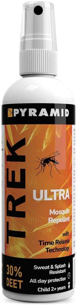 Pyramid TREK Ultra Long lasting DEET Insect/Mosquito Repellent DEET ...